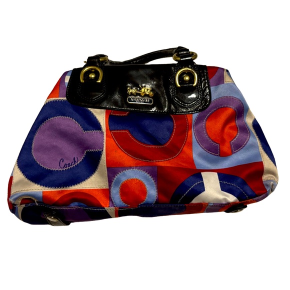 Coach | Bags | Coach Madison Op Art Resort Print | Poshmark